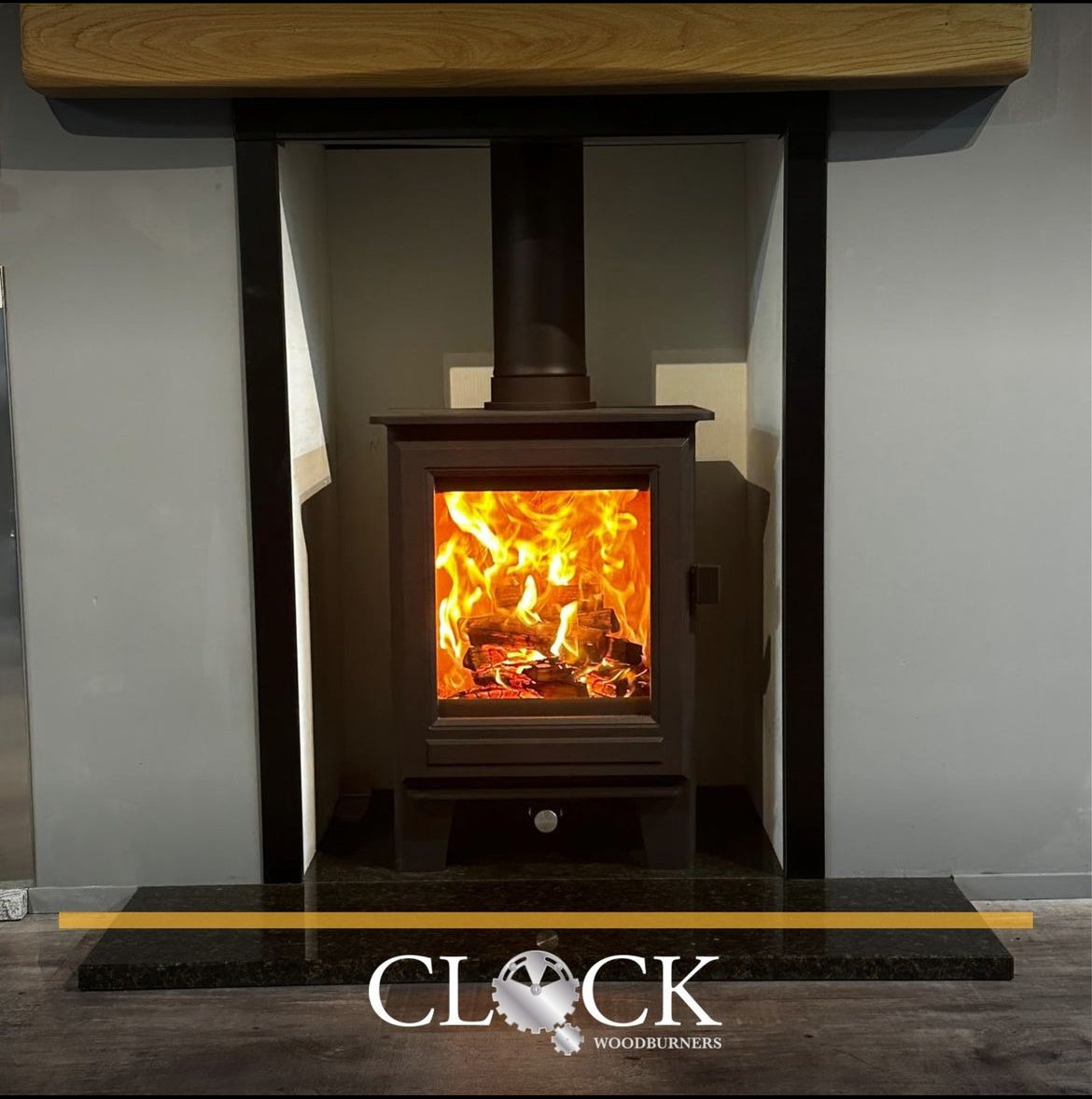 CLOCK Sudbury compact (wood only stove)
