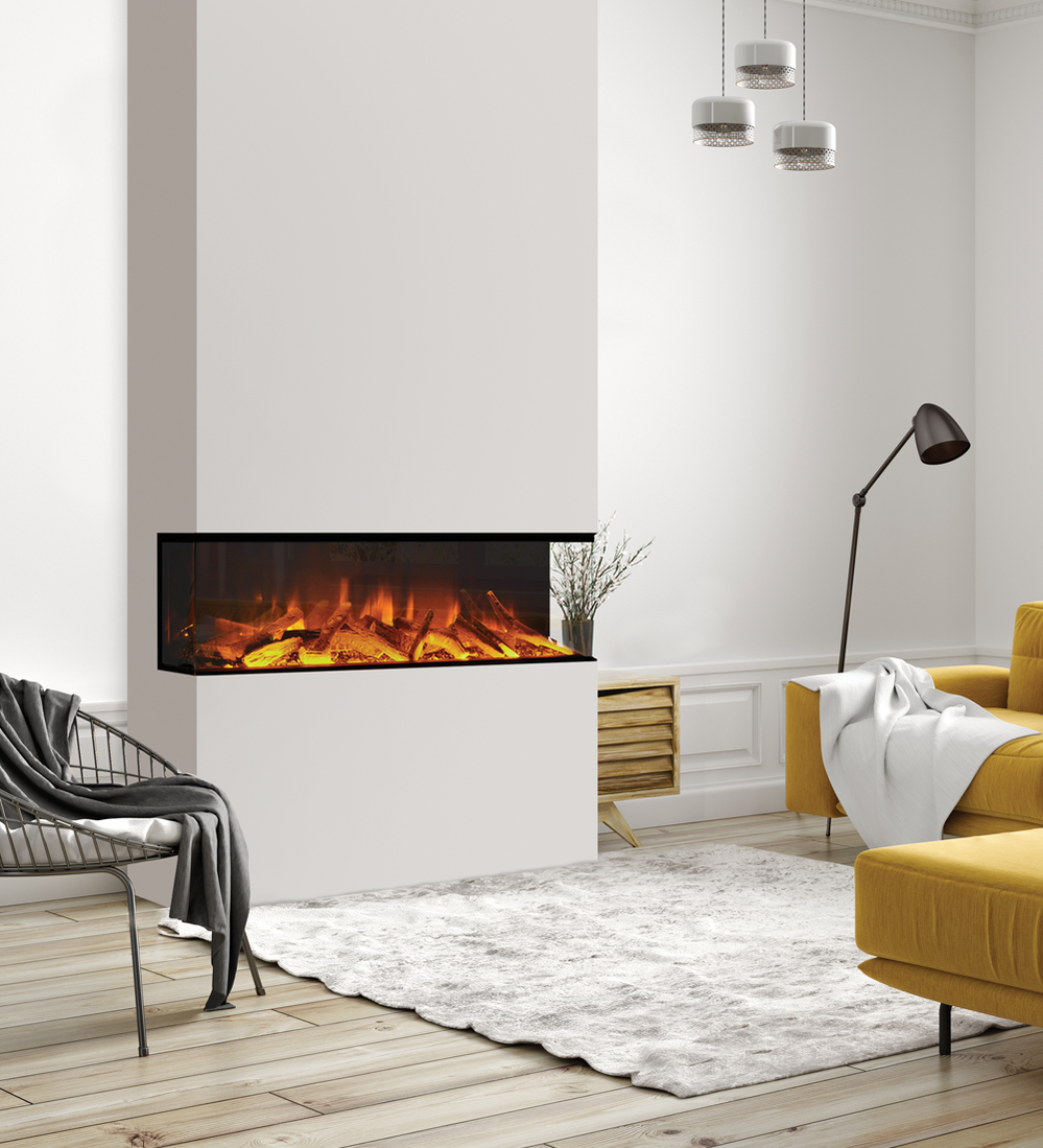 Evonic E-Series E1250 Hole in the Wall Electric Fire