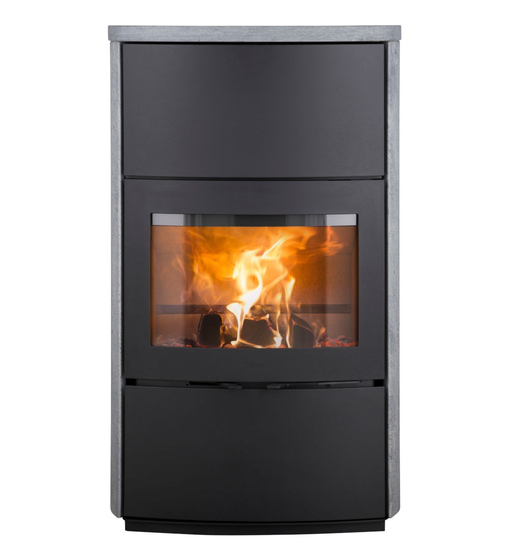 Heta Scanline 1000S 7.7kW Wood Burning Soapstone Stove