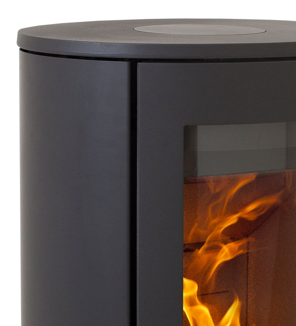 Heta Scanline 850 6kW Wood Burning Pedestal Stove